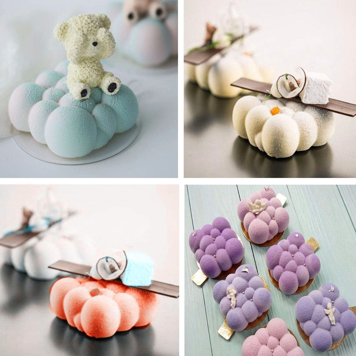 Silicone Cloud Entremet Mould– JoyGlobal