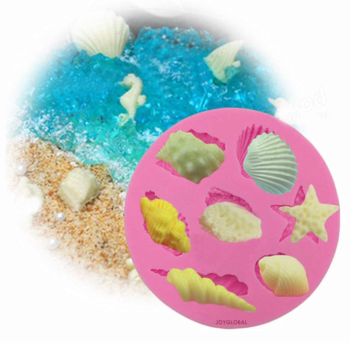 Silicone Sea Creatures Mould - 7 Cavity– JoyGlobal