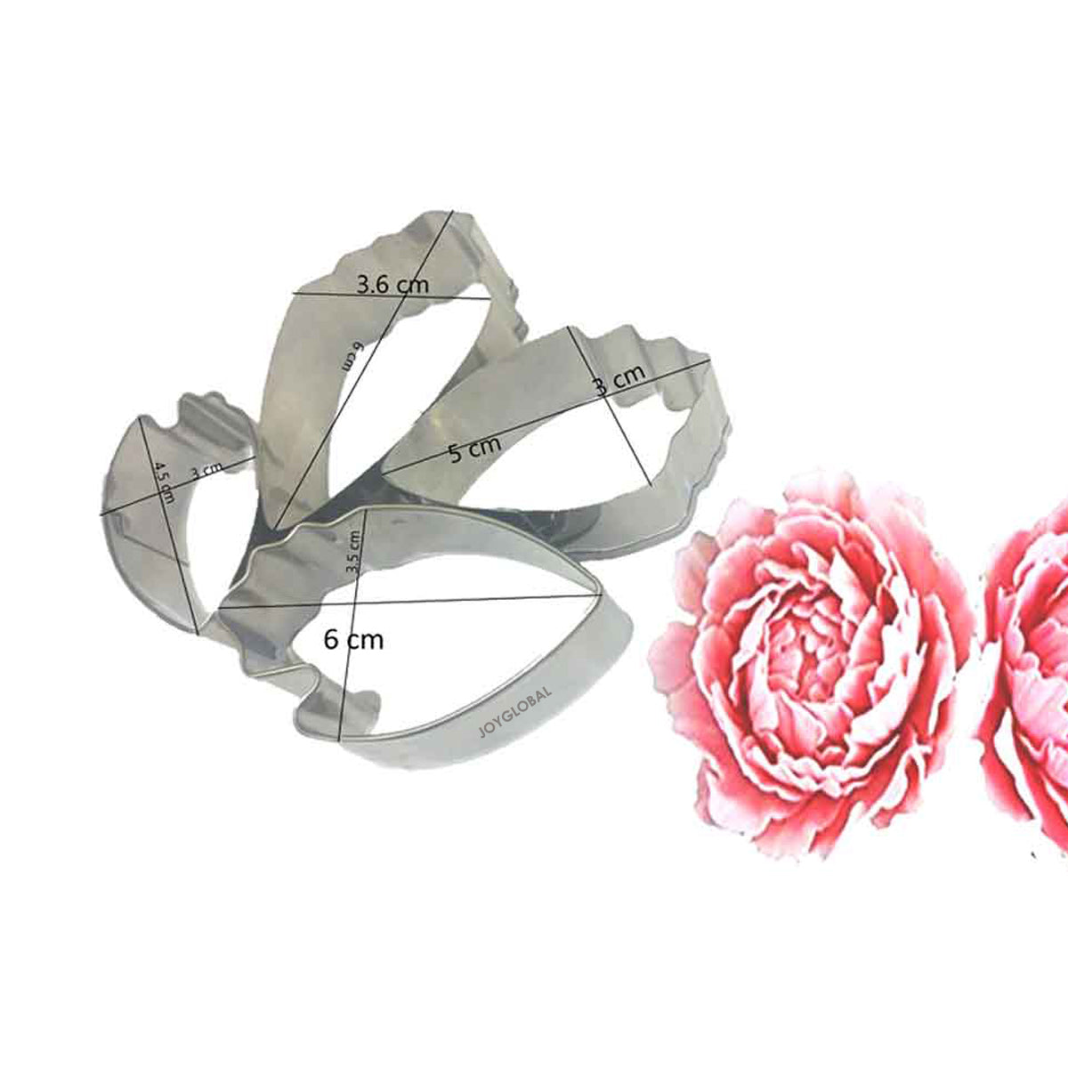 Stainless Steel Peony Cutters - Set of 4 Pieces– JoyGlobal