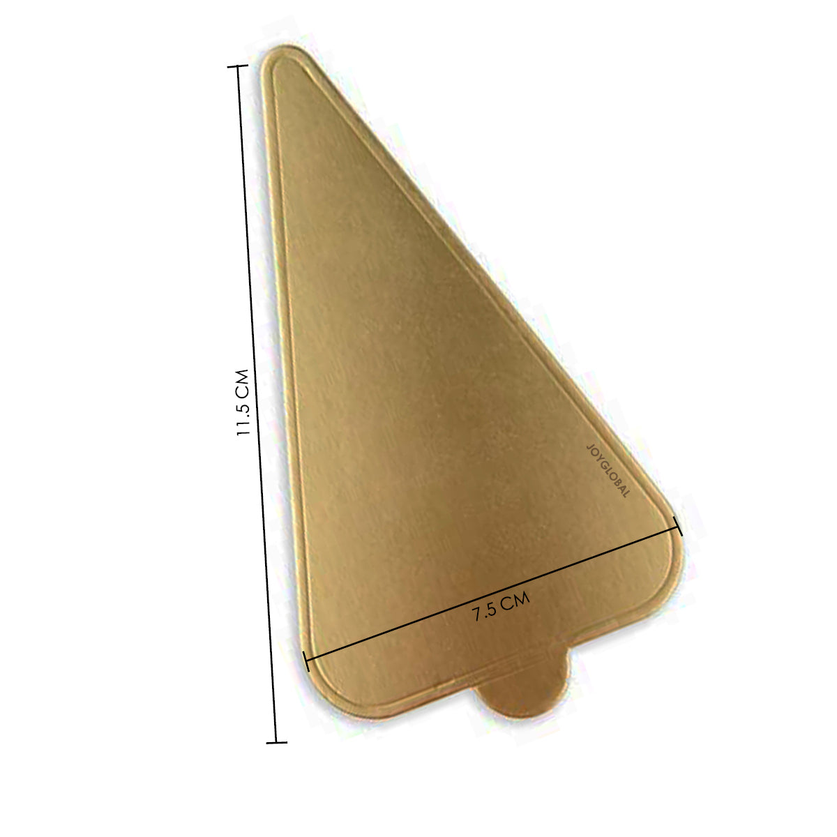 Triangle Pastry Base 100-Pieces, Gold– JoyGlobal