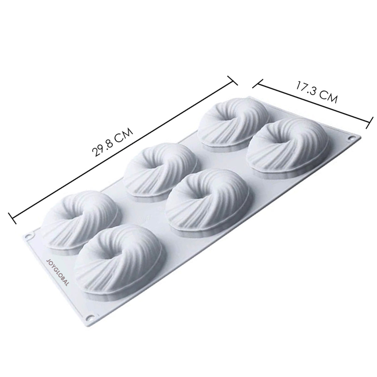 Silicone Swirl Bundt Entremet Mould - 95 Grams– JoyGlobal