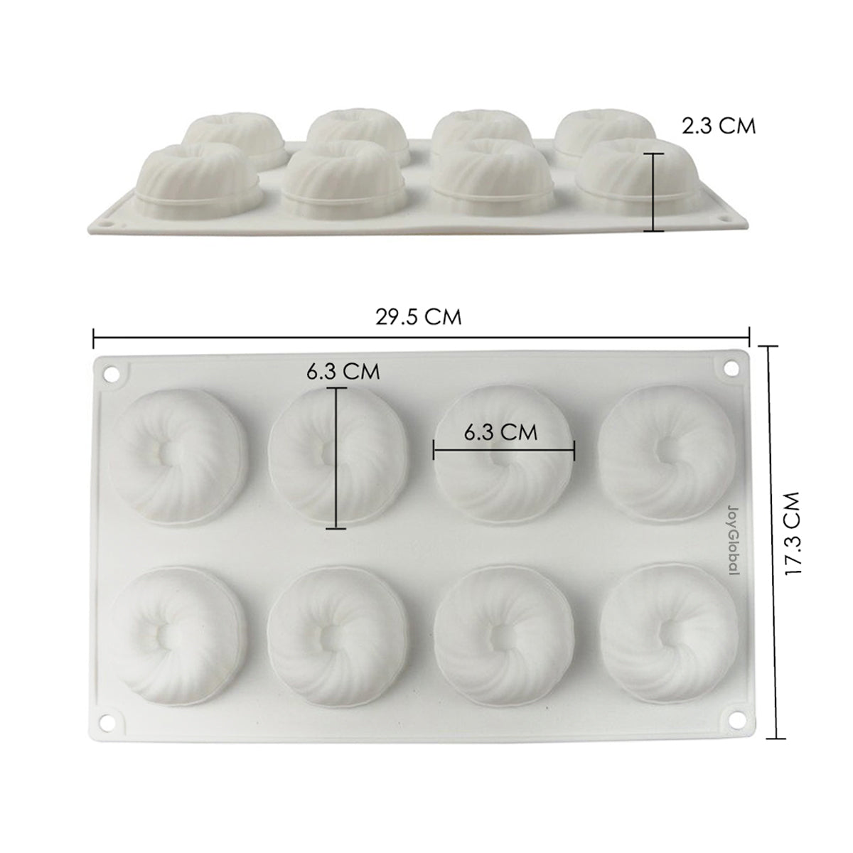 Silicone Swirl Bundt Entremet Mould– JoyGlobal